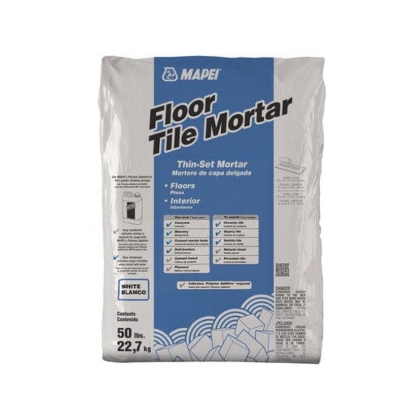 MAPEI Floor Tile 50-lb White Powder Thinset Mortar - Advanced Air ...