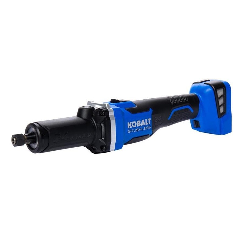 Kobalt 24-Volt Max Paddle Switch Brushless Cordless Die Grinder ...