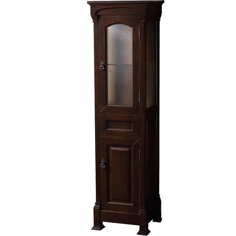 Andover 18 in. W x 65 in. H x 16 in. D Bathroom Linen Storage Tower ...