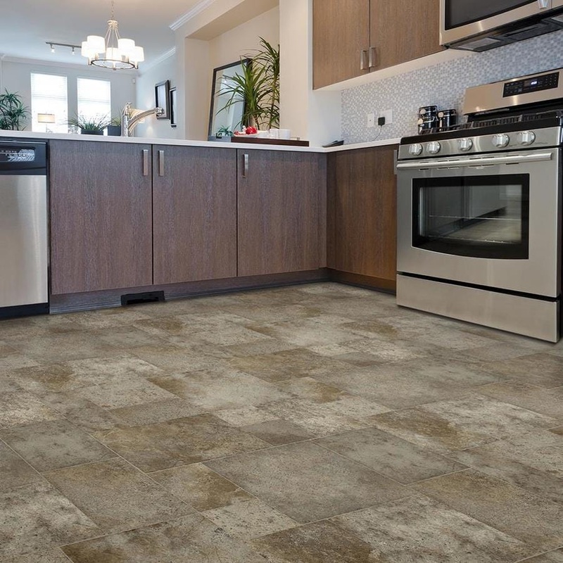 Congoleum AirStep Evolution Pathways 12-ft W Cut-to-Length Pacific ...