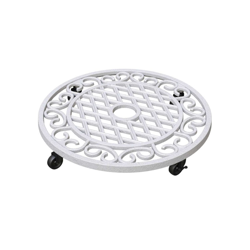 Panacea 3 in. H Assorted Ironplaj Wheeled Plant Stand - Advanced Air ...