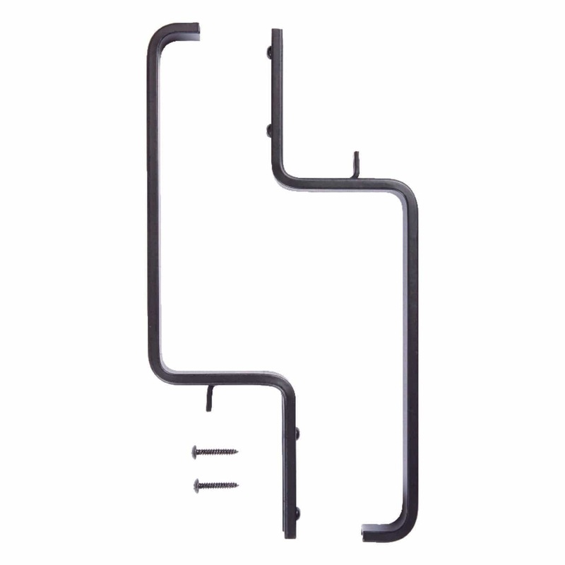 Panacea Black Aluminum 3-3/16 in. H Adjustable Plant Bracket - Advanced ...