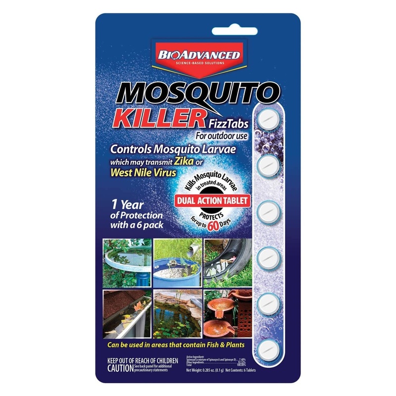 BioAdvanced Tablets Mosquito Larvae Control 6 pk - Advanced Air ...