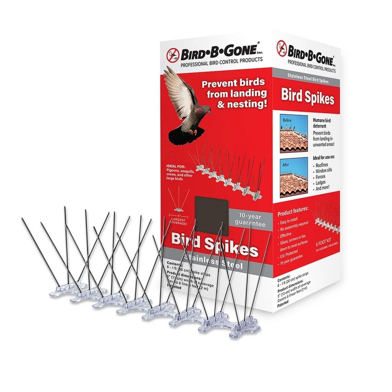 Bird-B-Gone Bird Repelling Spikes For Assorted Species - Advanced Air ...