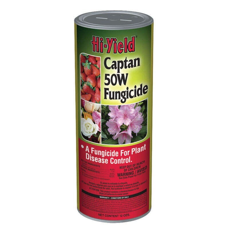 Hi-Yield Captan 50W Powder Fungicide 12 oz - Advanced Air Compressor ...