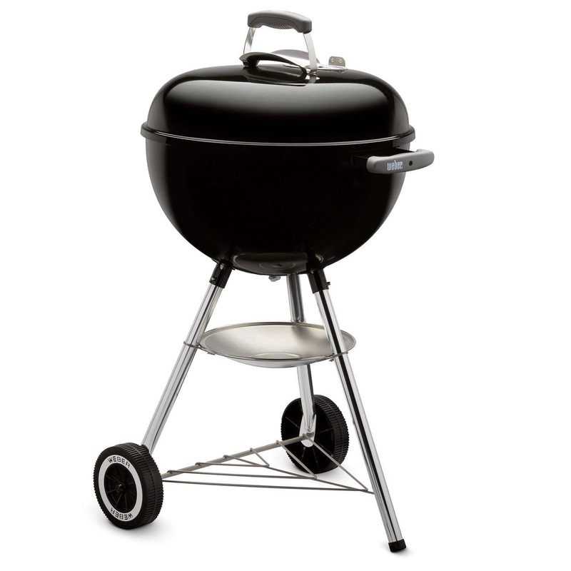 Weber 18 in. Original Kettle Charcoal Grill Black - Advanced Air ...